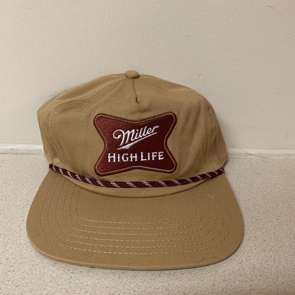 Miller | Accessories | New Miller High Life Trucker Rope Vintage Style ...